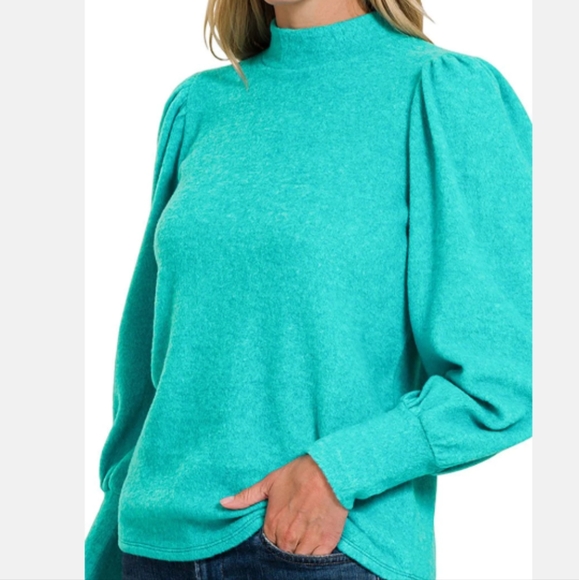 Zenana Outfitters | Sweaters | Turtleneck Hacci Sweater | Poshmark